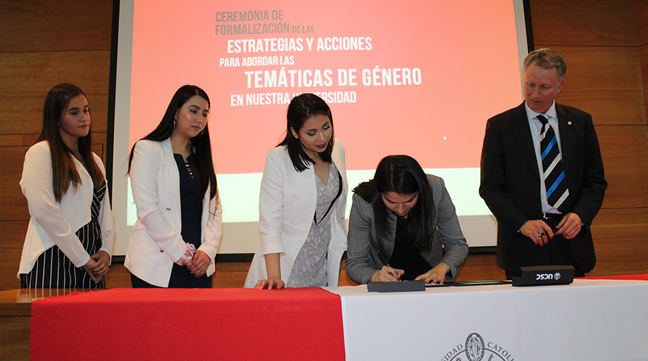 UCSC formalizó estrategias y acciones para abordar temáticas de género ...