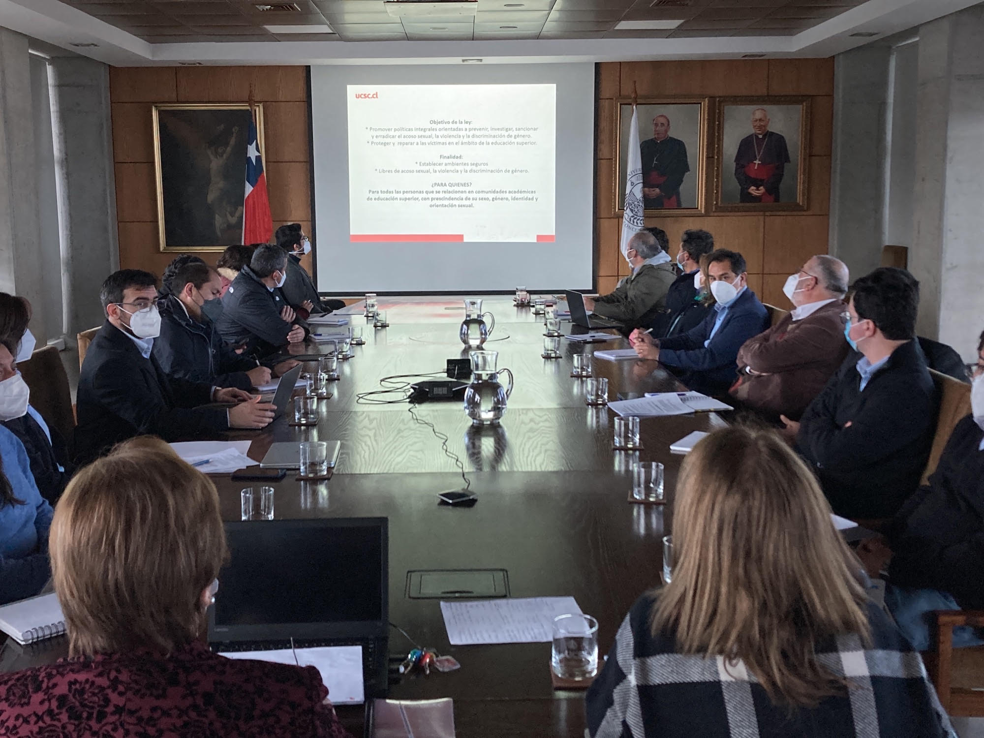 UCSC avanza en la implementación de la Ley 21.369 sobre acoso sexual ...
